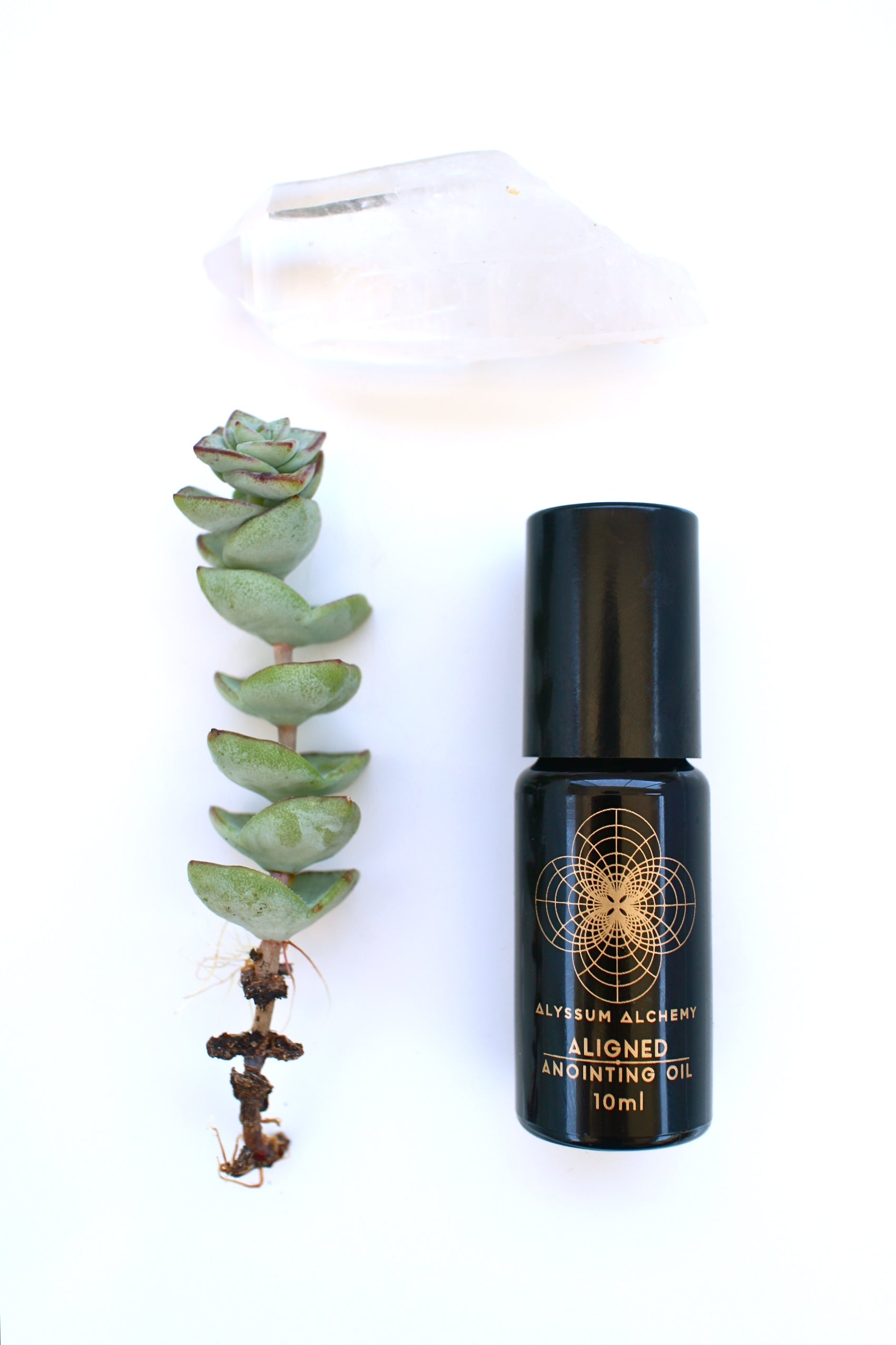 Aligned - Organic Natural Perfume Oil chakra balancing crystal infused ...
